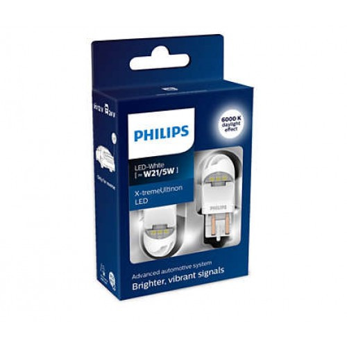 PHILIPS W21/5W LED WHITE X-TREME