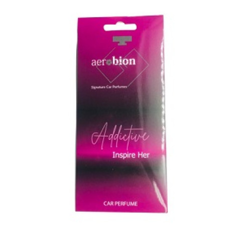 AEROBION CAR PERFUME PAPER- ADDICTIVE