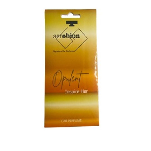 AEROBION CAR PERFUME PAPER- OPULENT