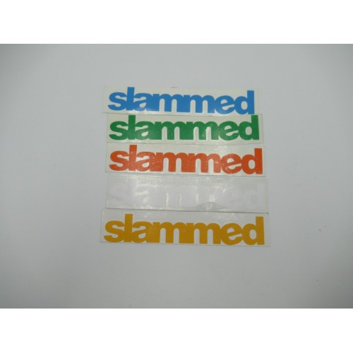 VINYL STICKER- SLAMMED SMALL