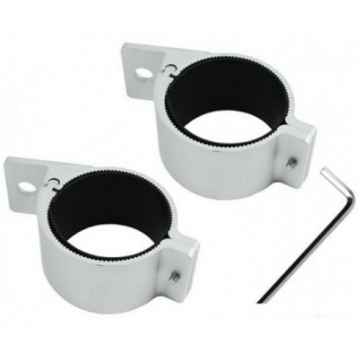 SPOTLIGHT BRACKET 76MM-81MM SILVER